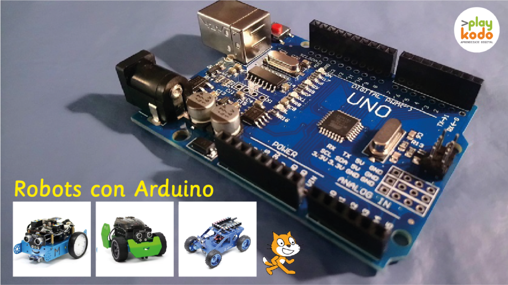 Robot de suelo con Arduino - >playkodo